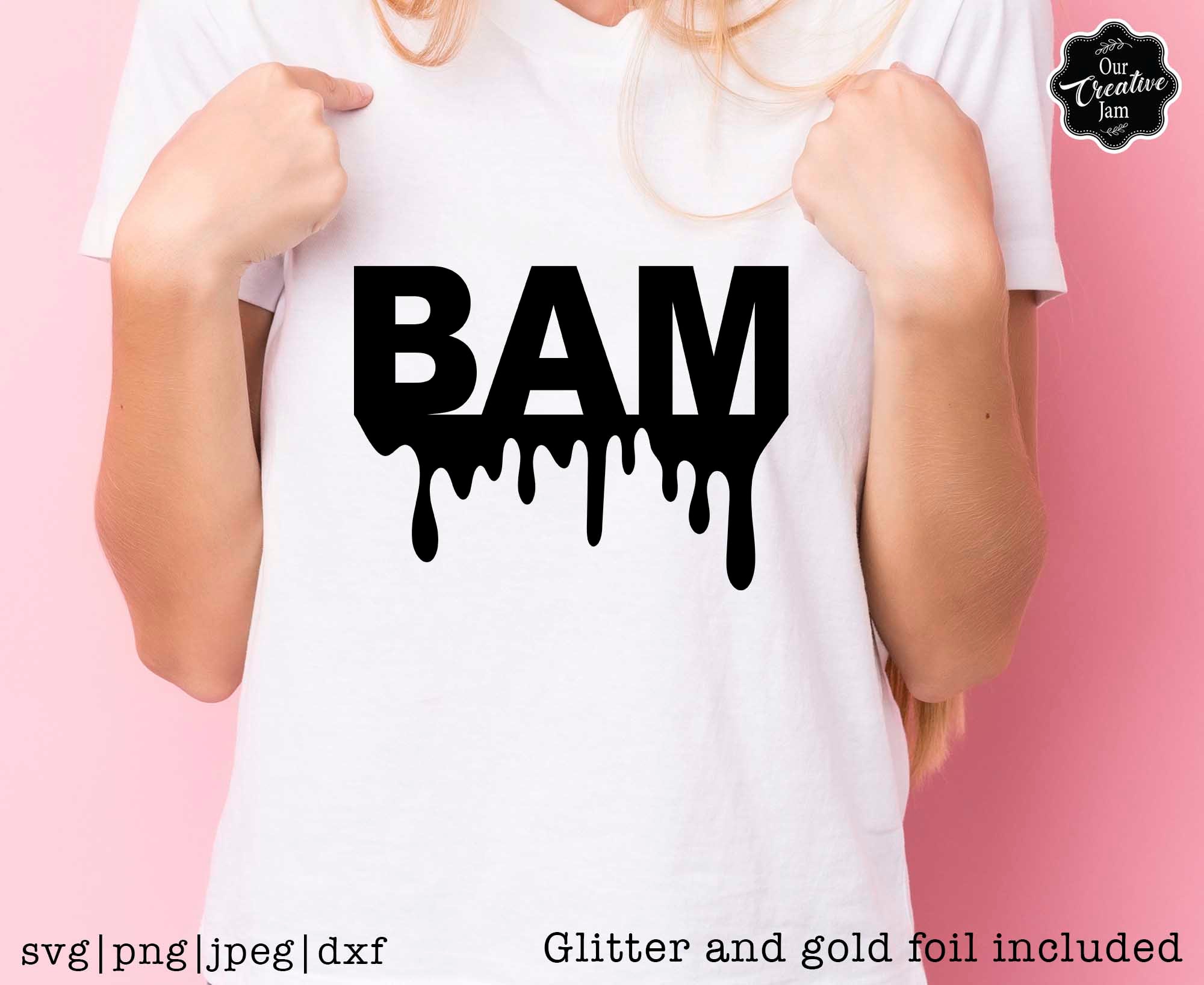 Bam Svg Custom Listing Svg - Etsy