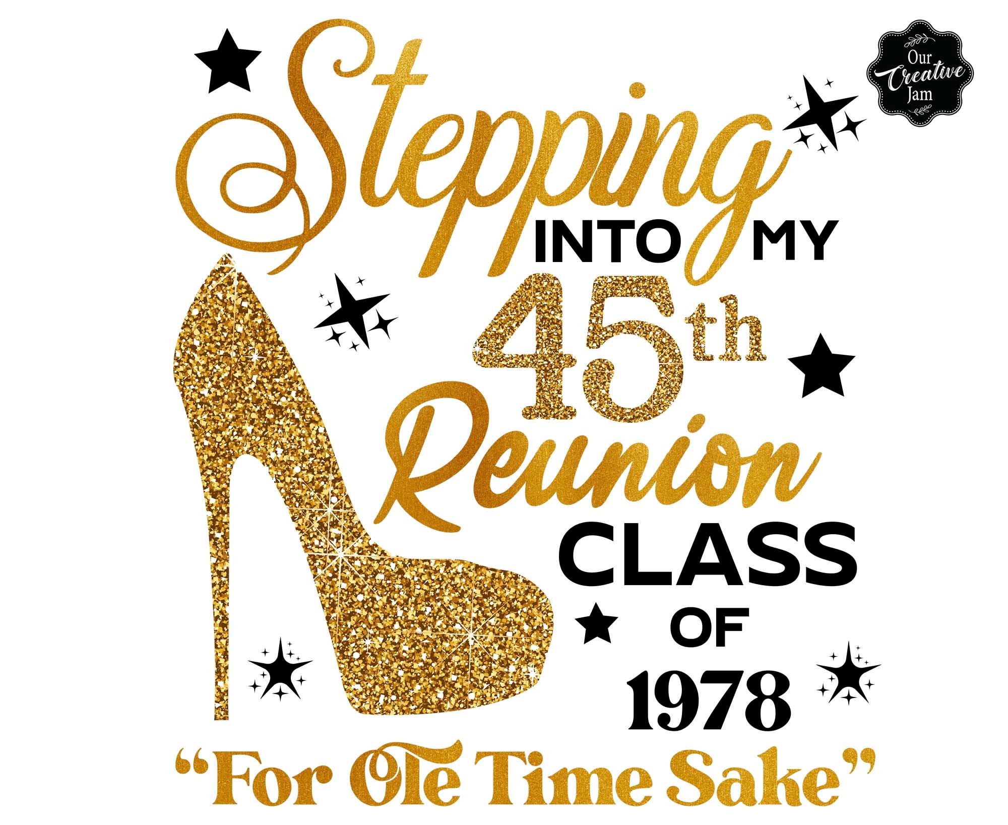 50th Class Reunion Clip Art