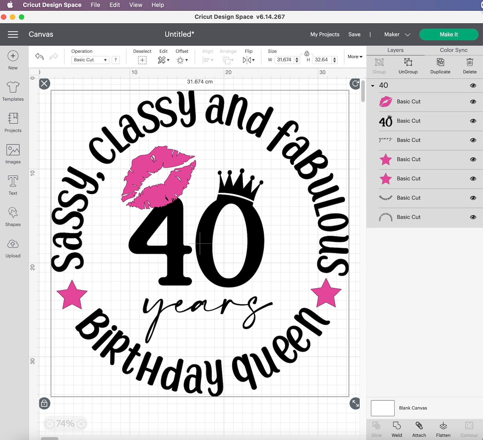 Sassy Classy Fabulous 40 Svg Queen 4040 and Fabulous - Etsy