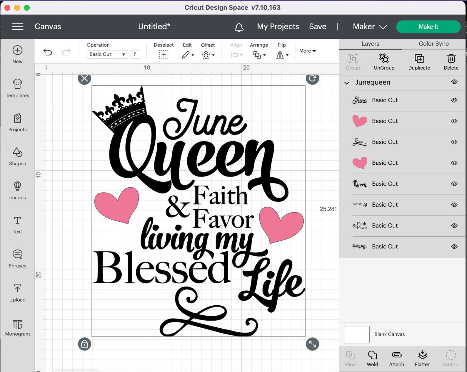 June Queen Svg, June Birthday Queen SVG, June Birthday SVG, Faith and ...