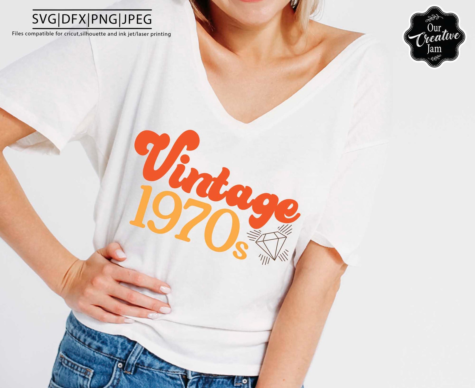 Vintage 1970s Svg, Vintage 1970 Svg, 1970 Svg, 50th Birthday Svg ...