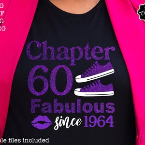 Chapter 60 Fabulous Since 1964 Svg, 60th Birthday Svg, Chapter 60 Svg ...
