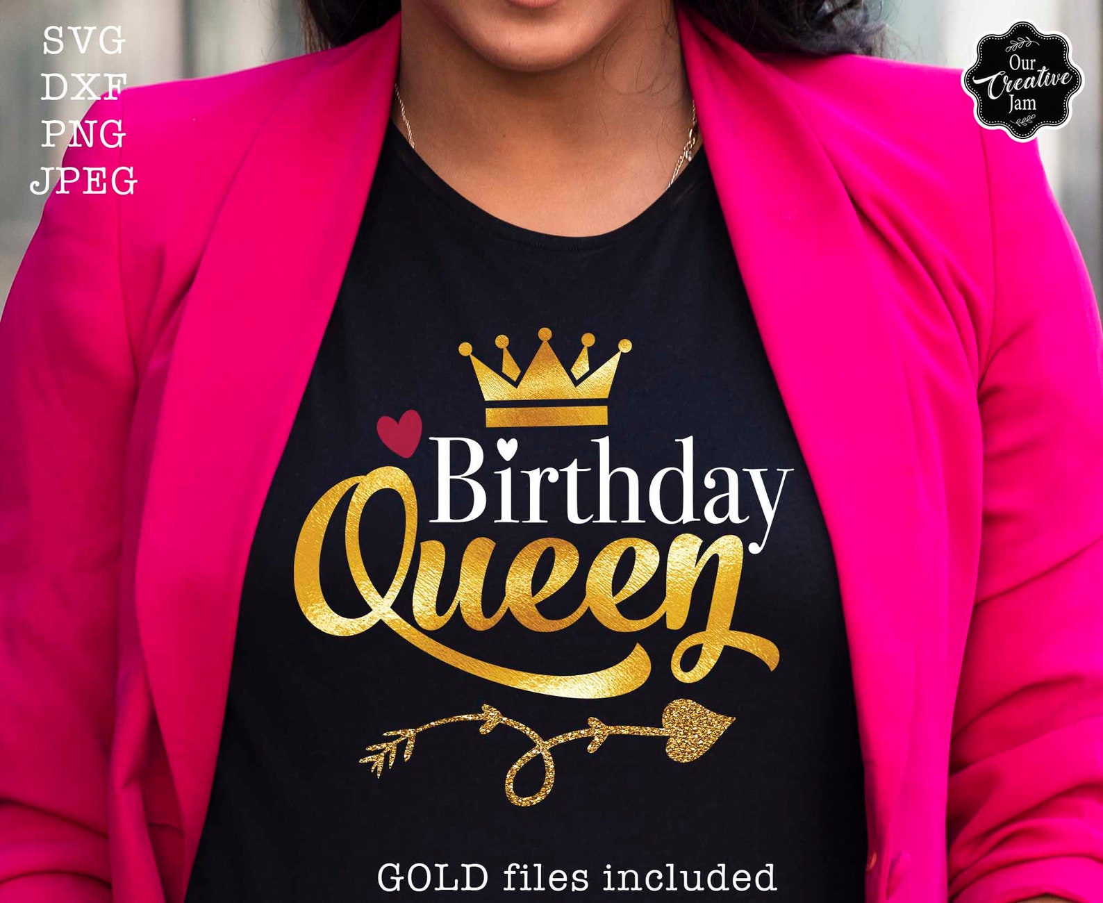 Birthday Queen Crown Svg Birthday Queen With Crown Svg - Etsy
