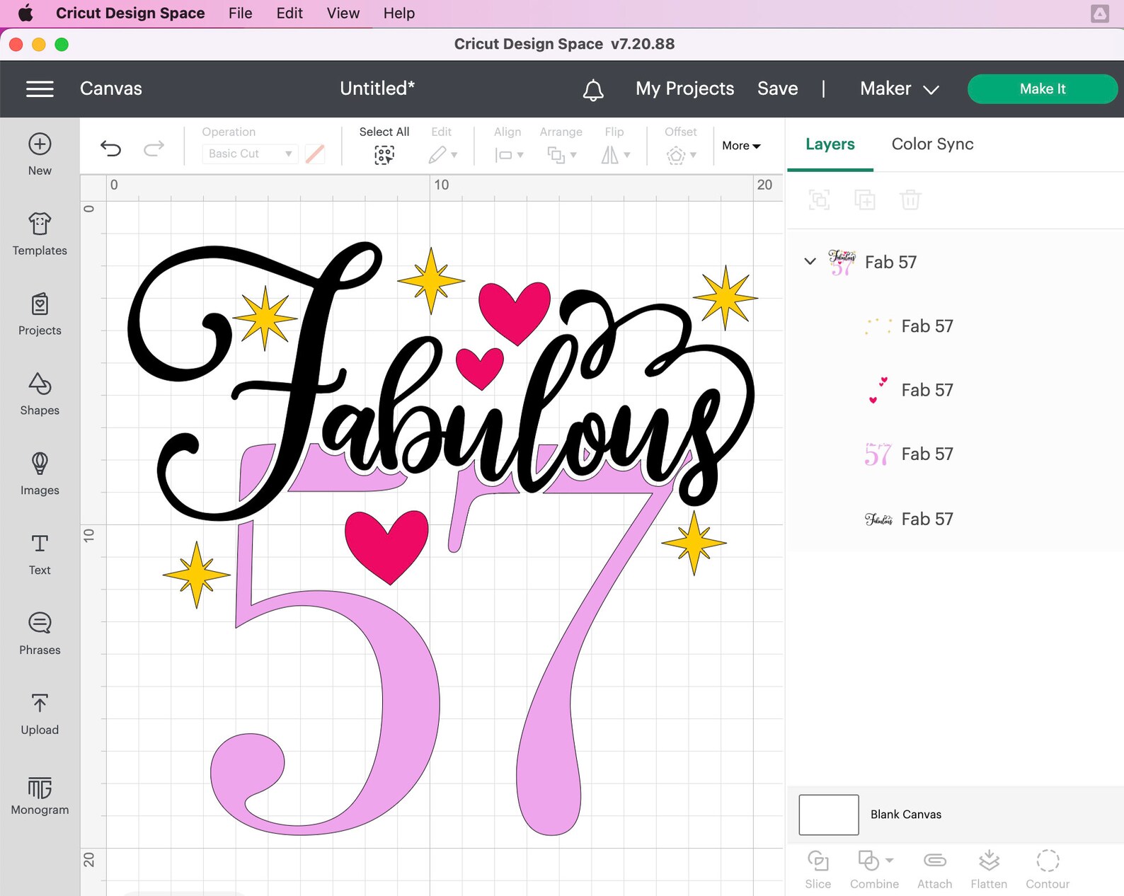 Fabulous 57 SVG 57th Birthday Svg 57th Birthday Ideas 57 - Etsy