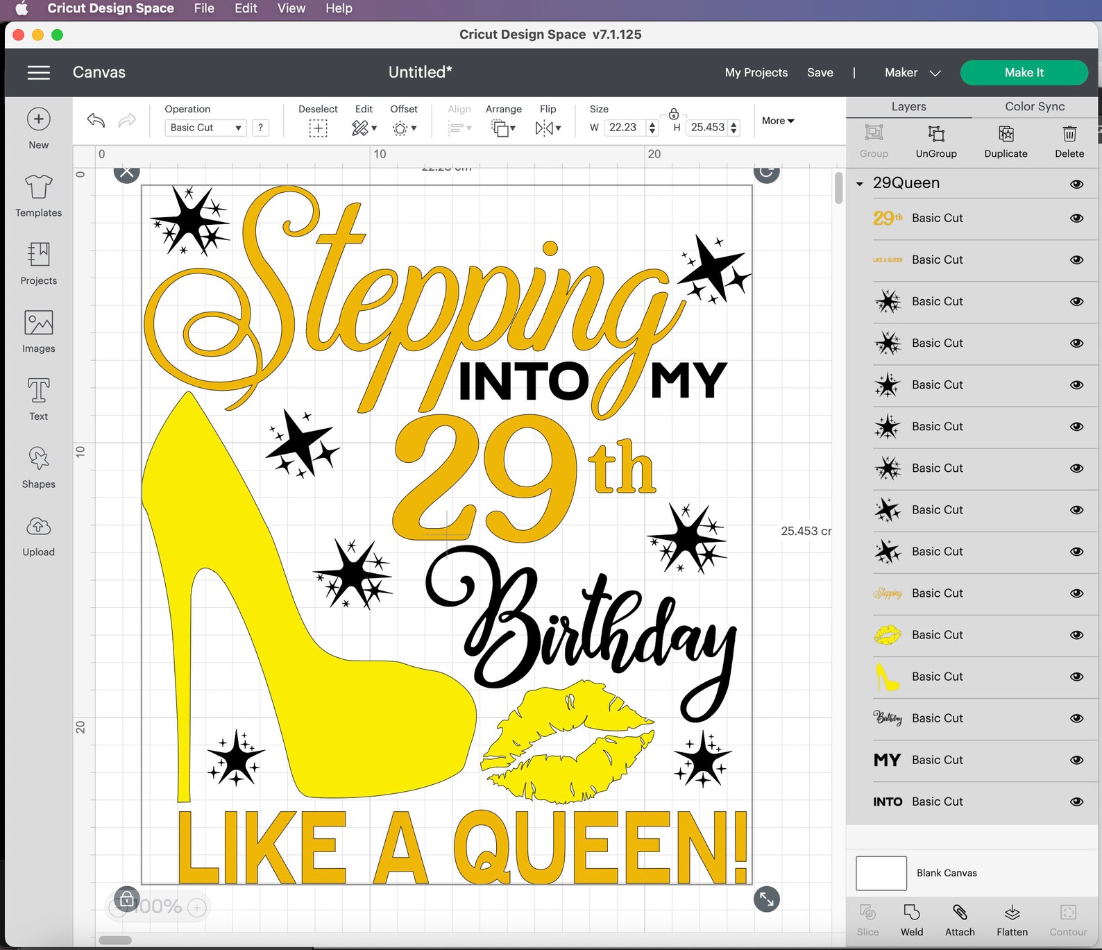 29th Birthday SVG Stepping Into My 29th Like a Queen SVG - Etsy