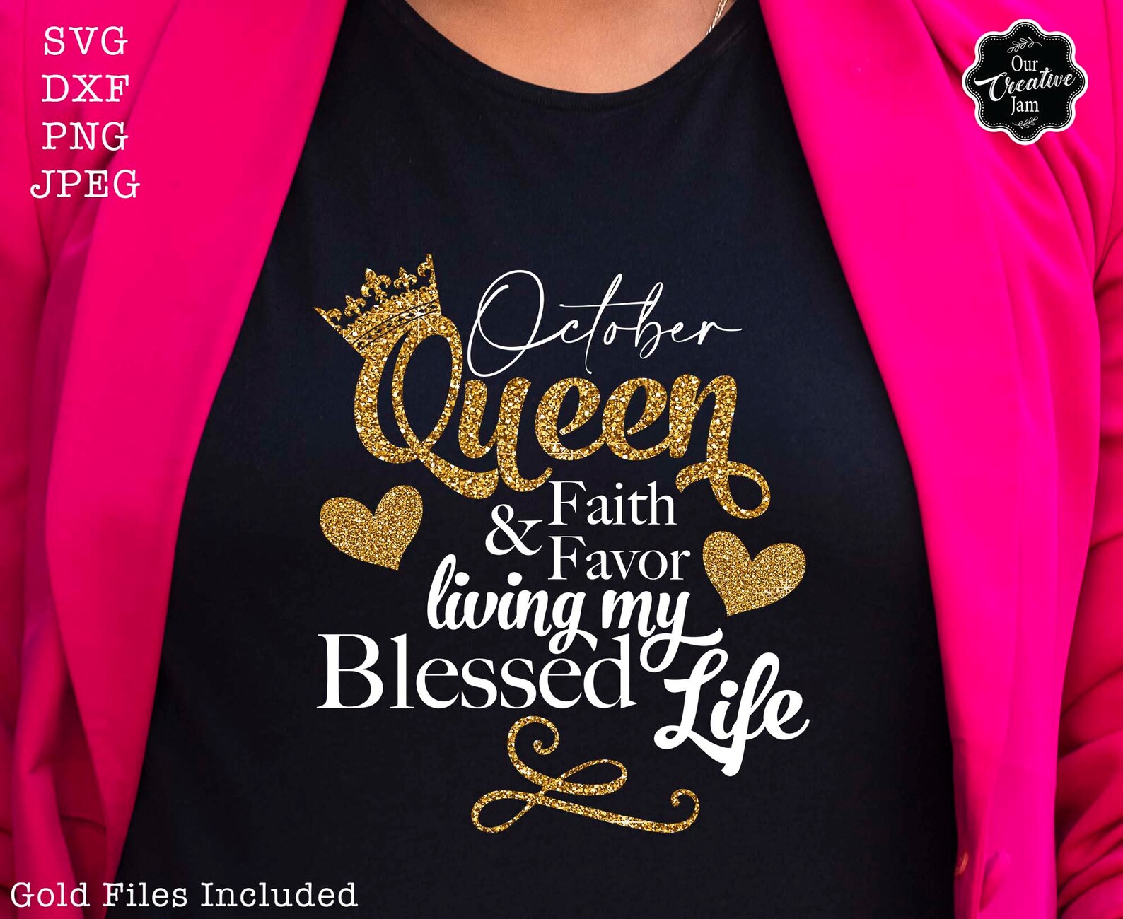 October Svg October Queen Svg October Birthday Queen SVG - Etsy