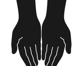 Open Hands Svg - Etsy