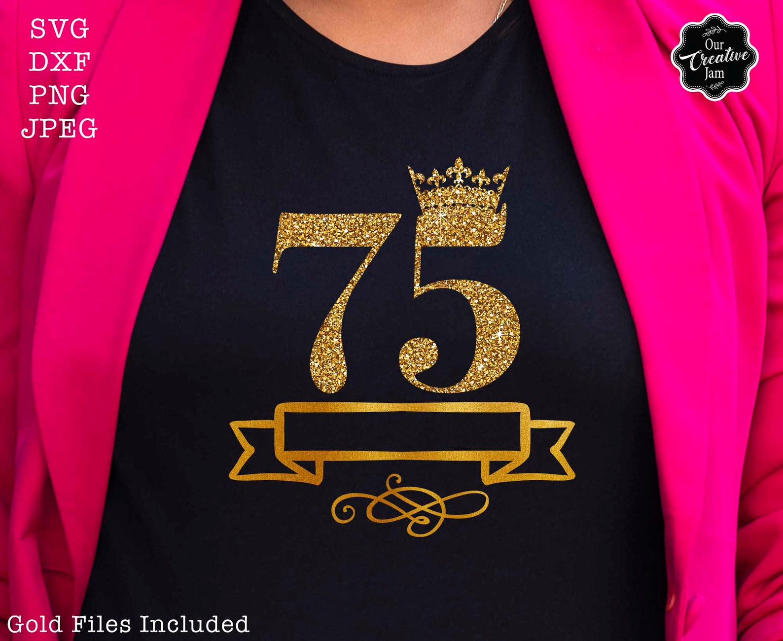 Custom Name Svg Personalised Birthday Svg 75th Birthday Svg - Etsy