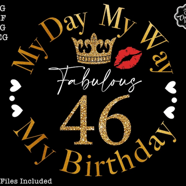 46th Birthday - Etsy