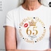 65 and Fabulous Svg, Fabulous at 65 Svg, 65 and Fab Svg,65th Birthday ...