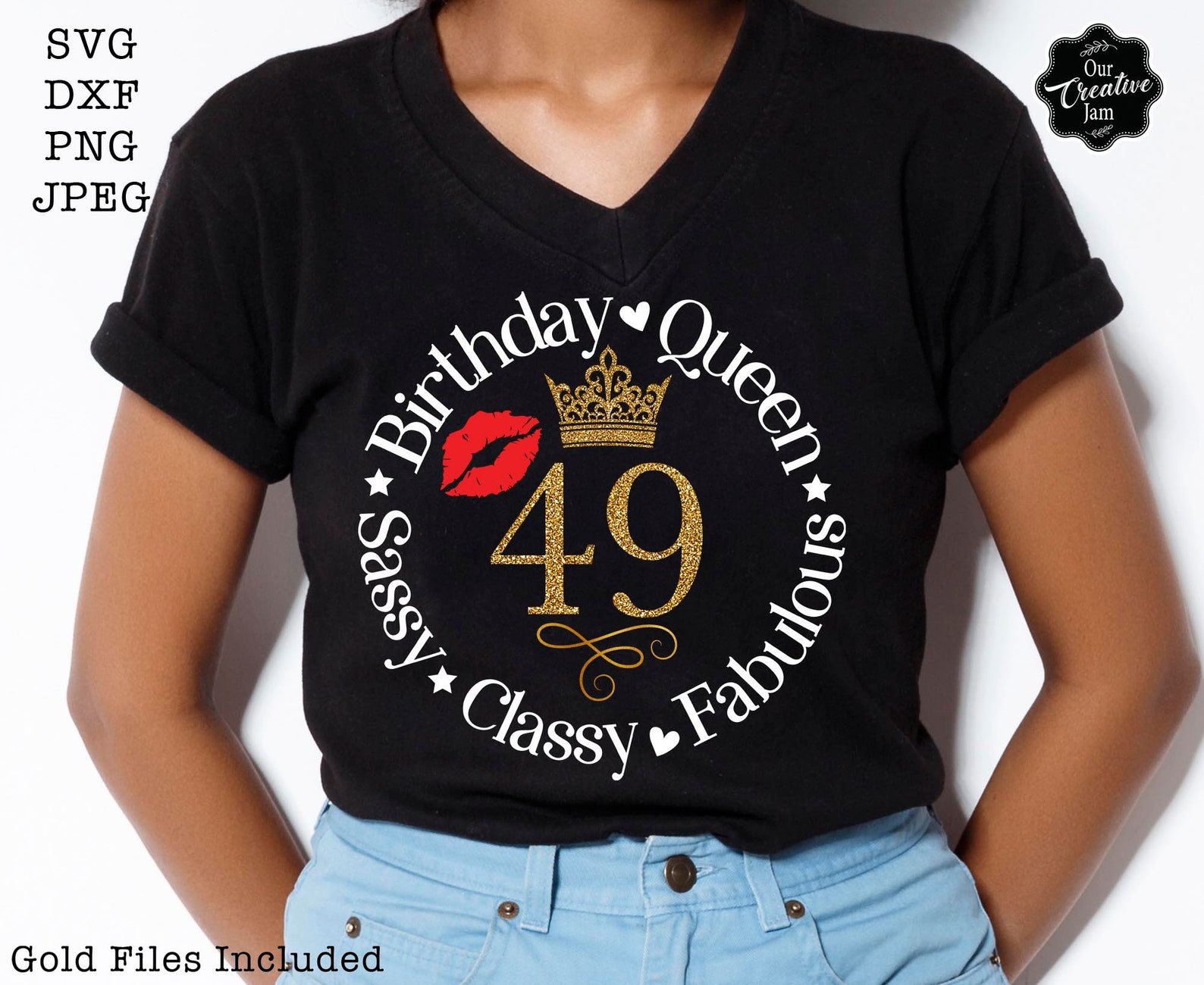 49 Sassy Classy Fabulous Svg, 49th Birthday Svg, 49th Birthday Png ...