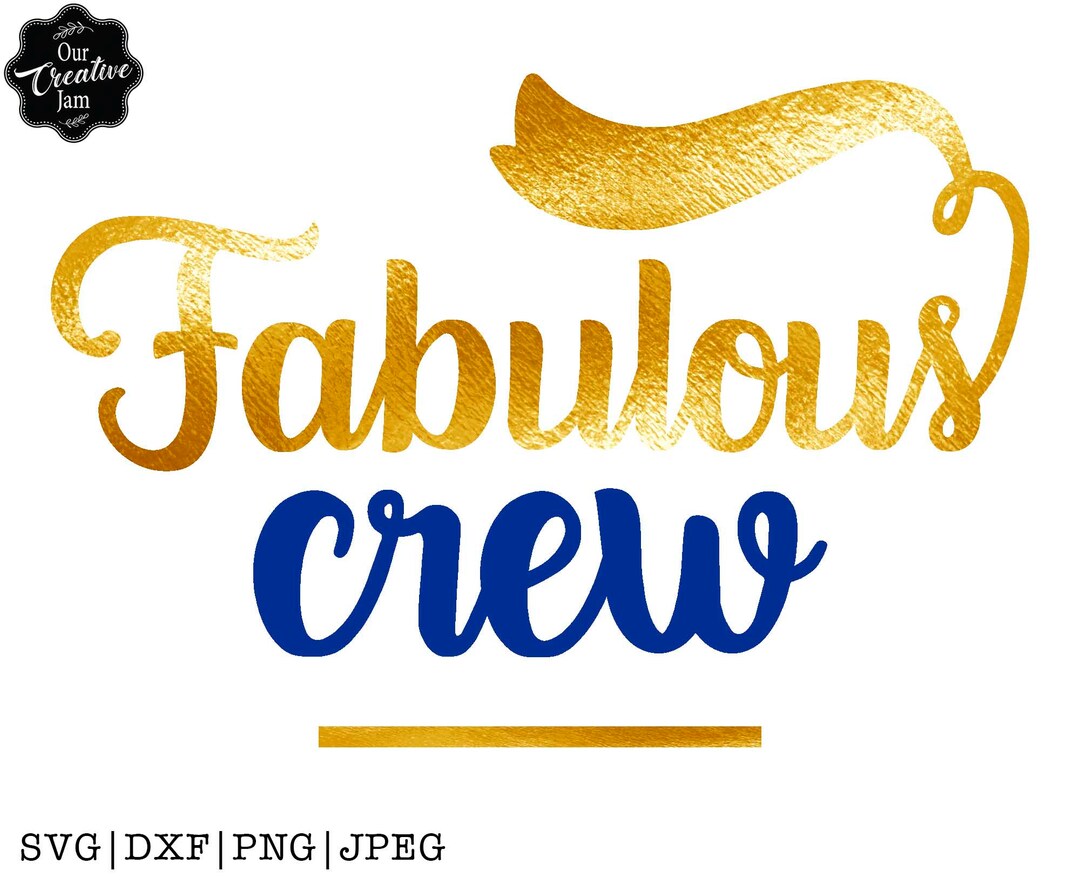 Fabulous Crew SVG, Bachelorette Shirts Svg, I Do Crew Svg, Family Crew ...