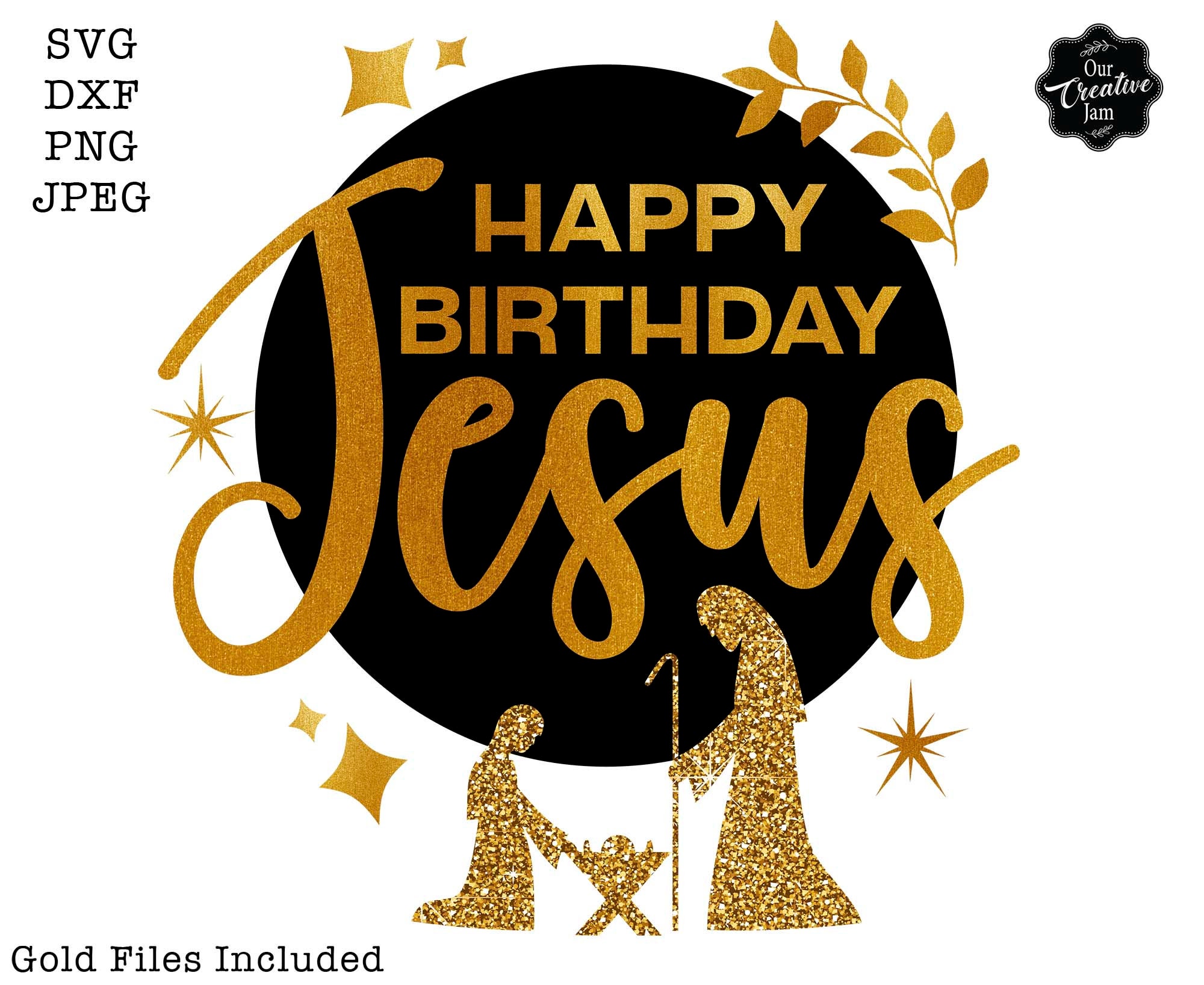 Happy Birthday Jesus Clipart