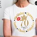 70 and Fabulous Svg, Fabulous at 70 Svg, 70 and Fab Svg,70th Birthday ...