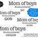 Outnumbered Mom of Boys Svg, Mom of Boys Svg, Mom of Boys Dxf ...
