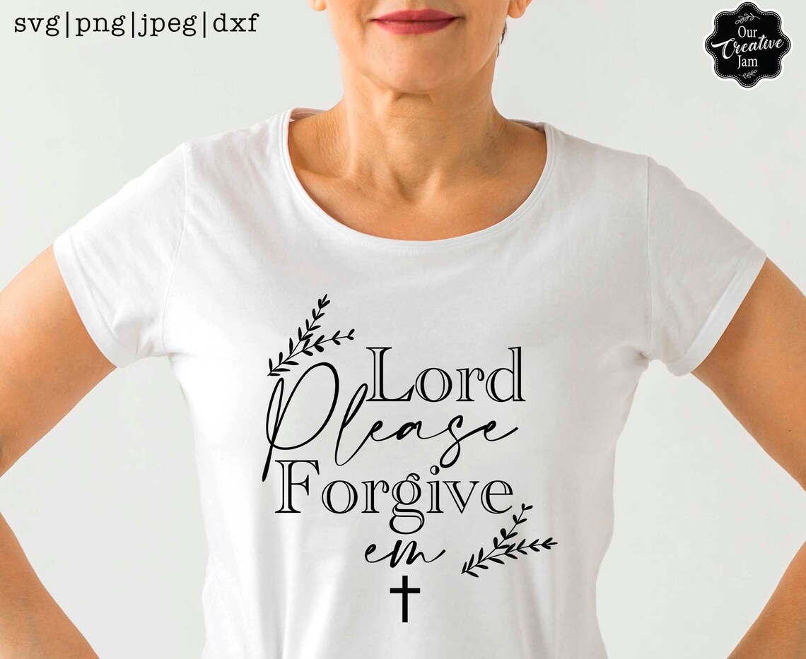 Lord Please Forgive Em forgiveness svg walking with jesus - Etsy España
