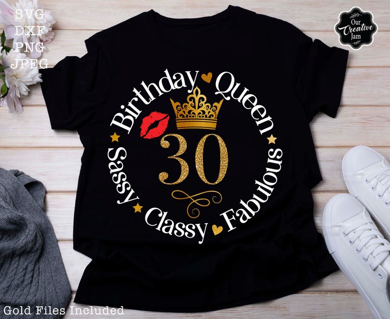 30 and Fabulous Svg, 30 and Fab Svg, 30th Birthday Svg for Women, 30th ...