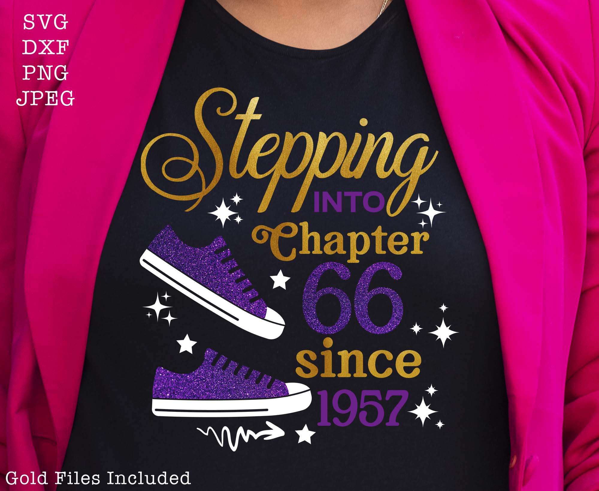 Stepping Into Chapter 66 Fabulous Since 1957 Svg, 66th Birthday Svg ...