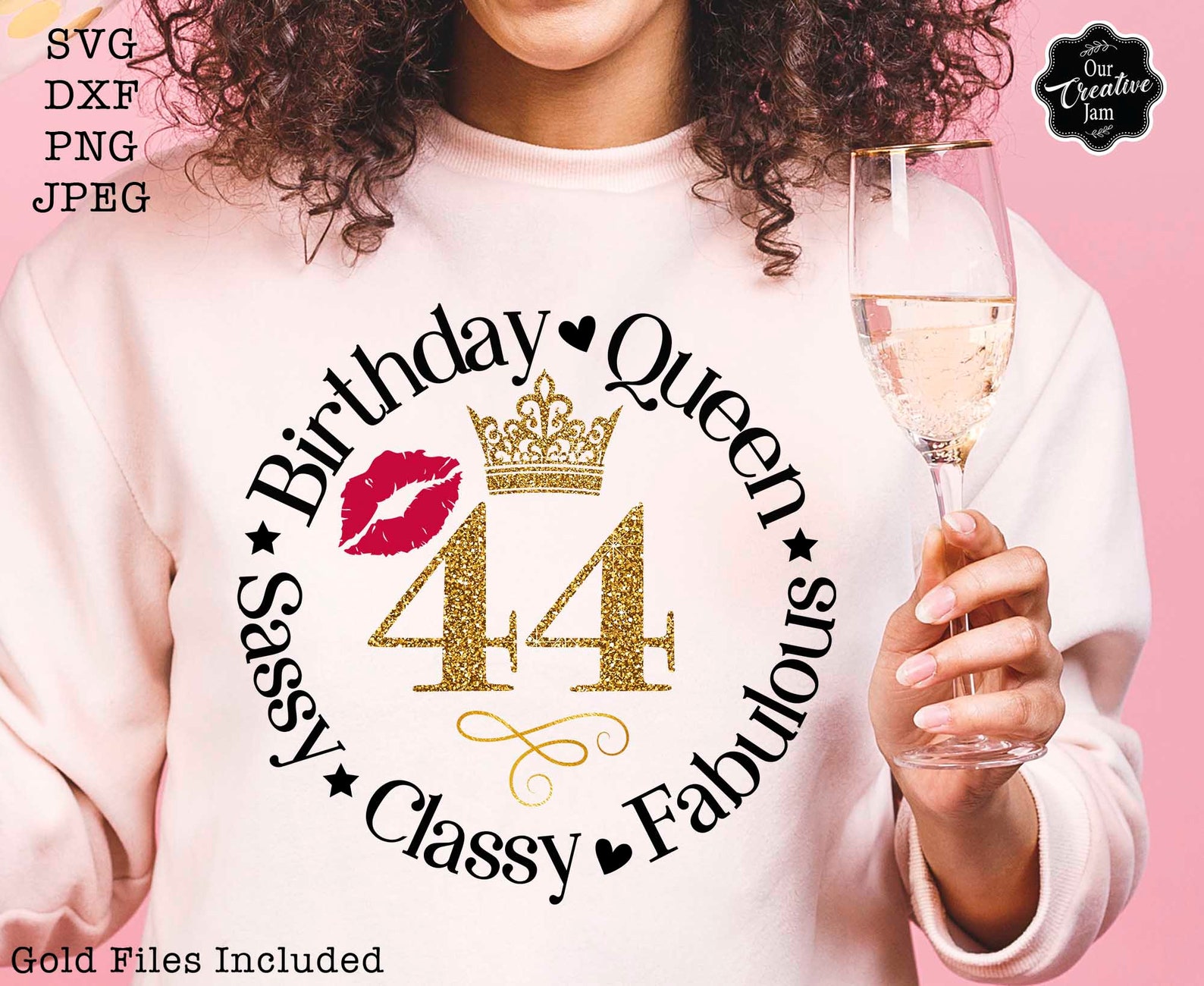 44 Sassy Classy Fabulous Svg 44th Birthday Svg 44th Birthday - Etsy