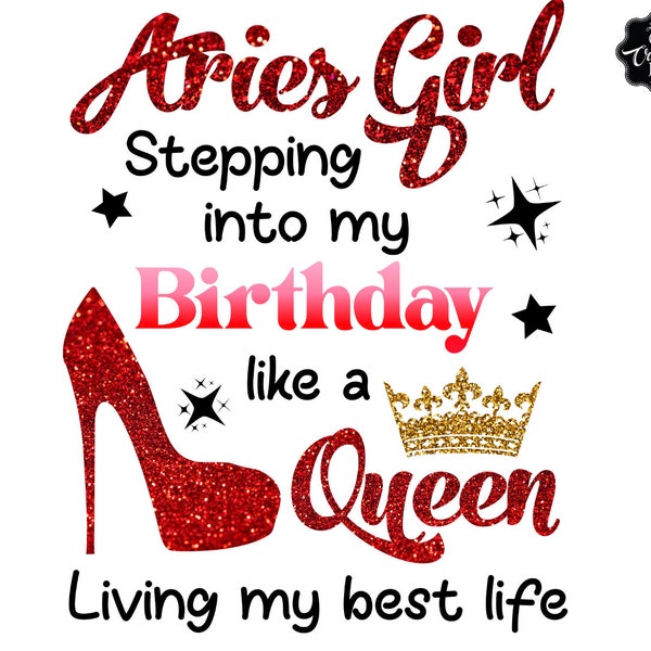 April Girl Living My Best Life Svg Etsy