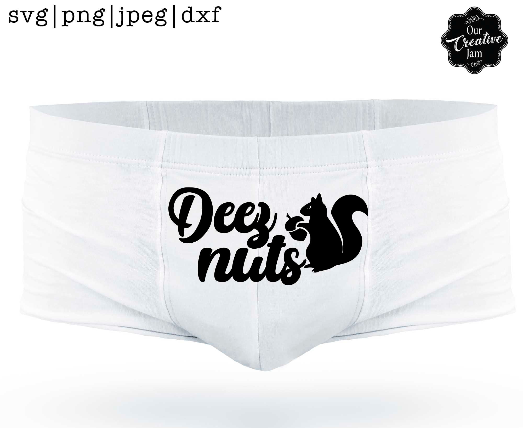 Deez Nuts Svg Boxer Shorts Svg Svg for Boxers Funny Svg for - Etsy Hong ...