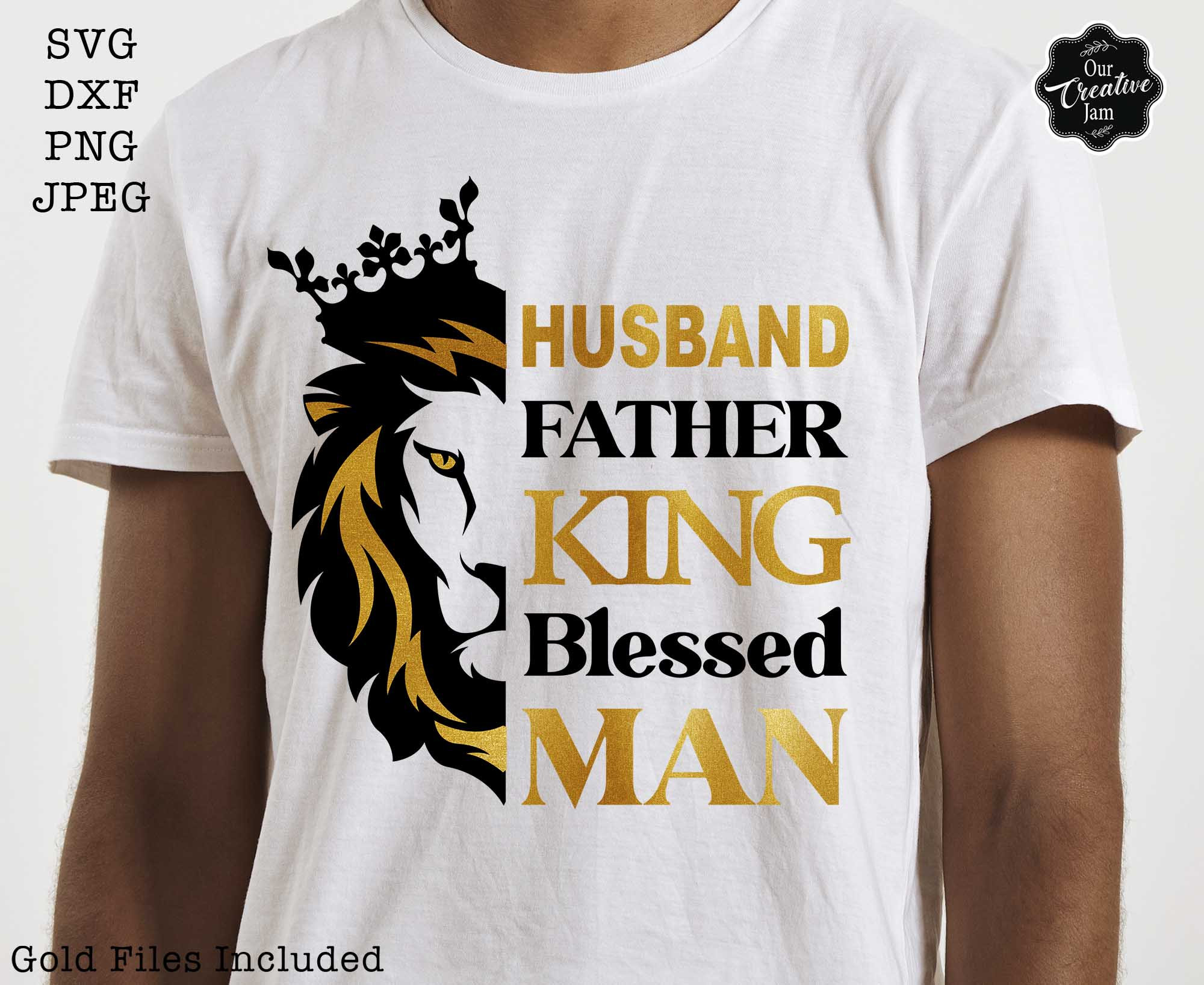 Husband Father King Blessed Man Svg, Male Birthday Svg, Husband Svg ...