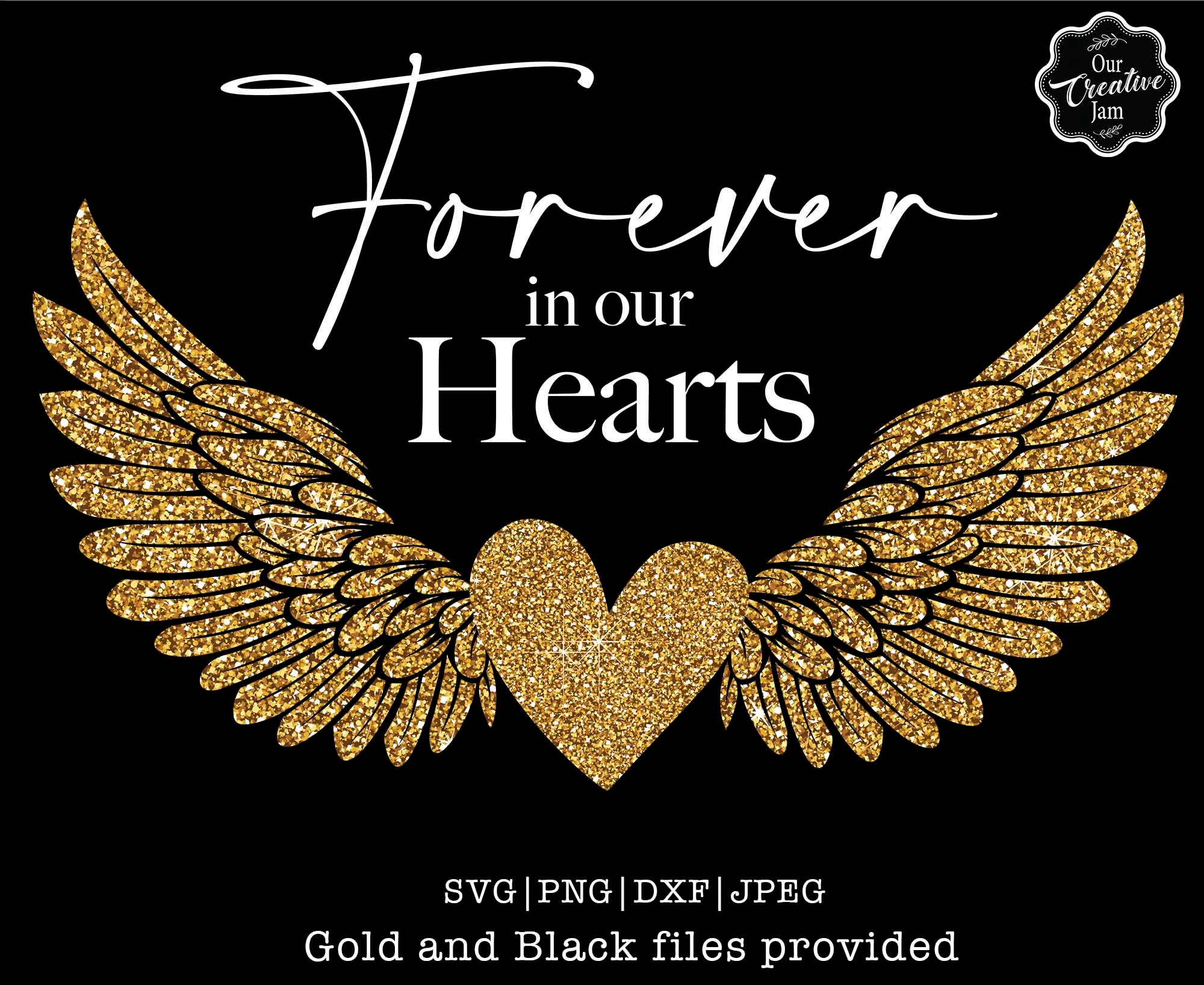 Forever in Our Hearts Svg, Remembering a Loved One Svg, Remembering Svg ...