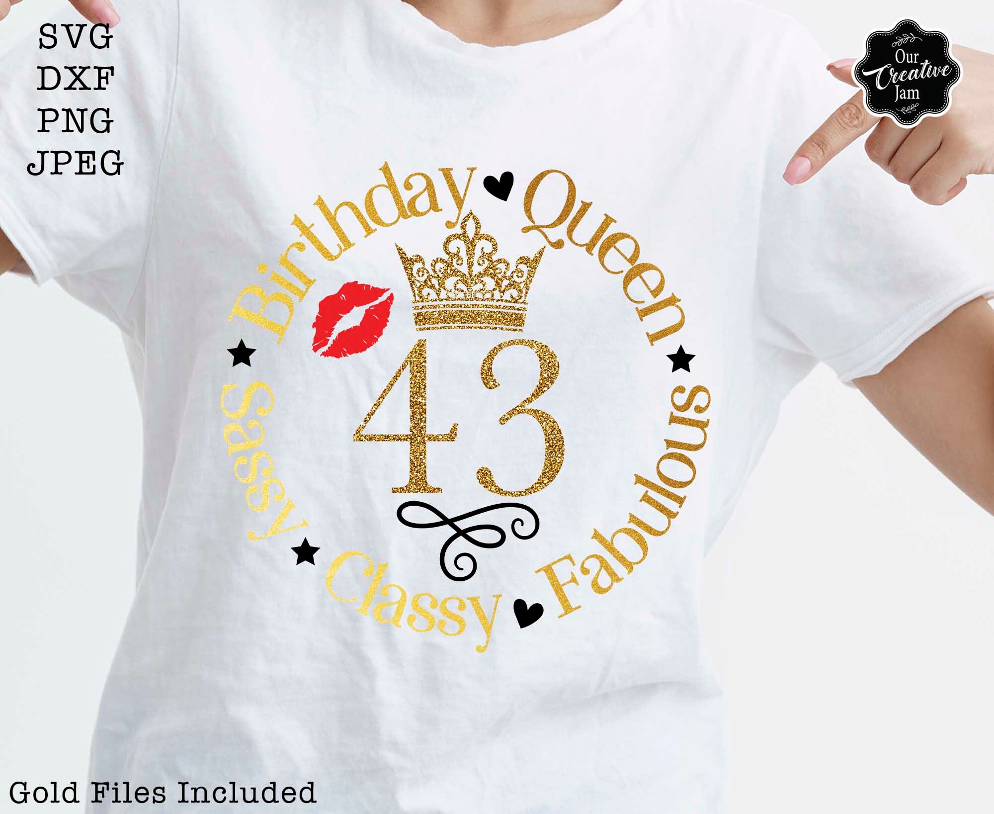 43 and Fabulous Svg 43and Fab Svg 43rd Birthday Svg for | Etsy Australia