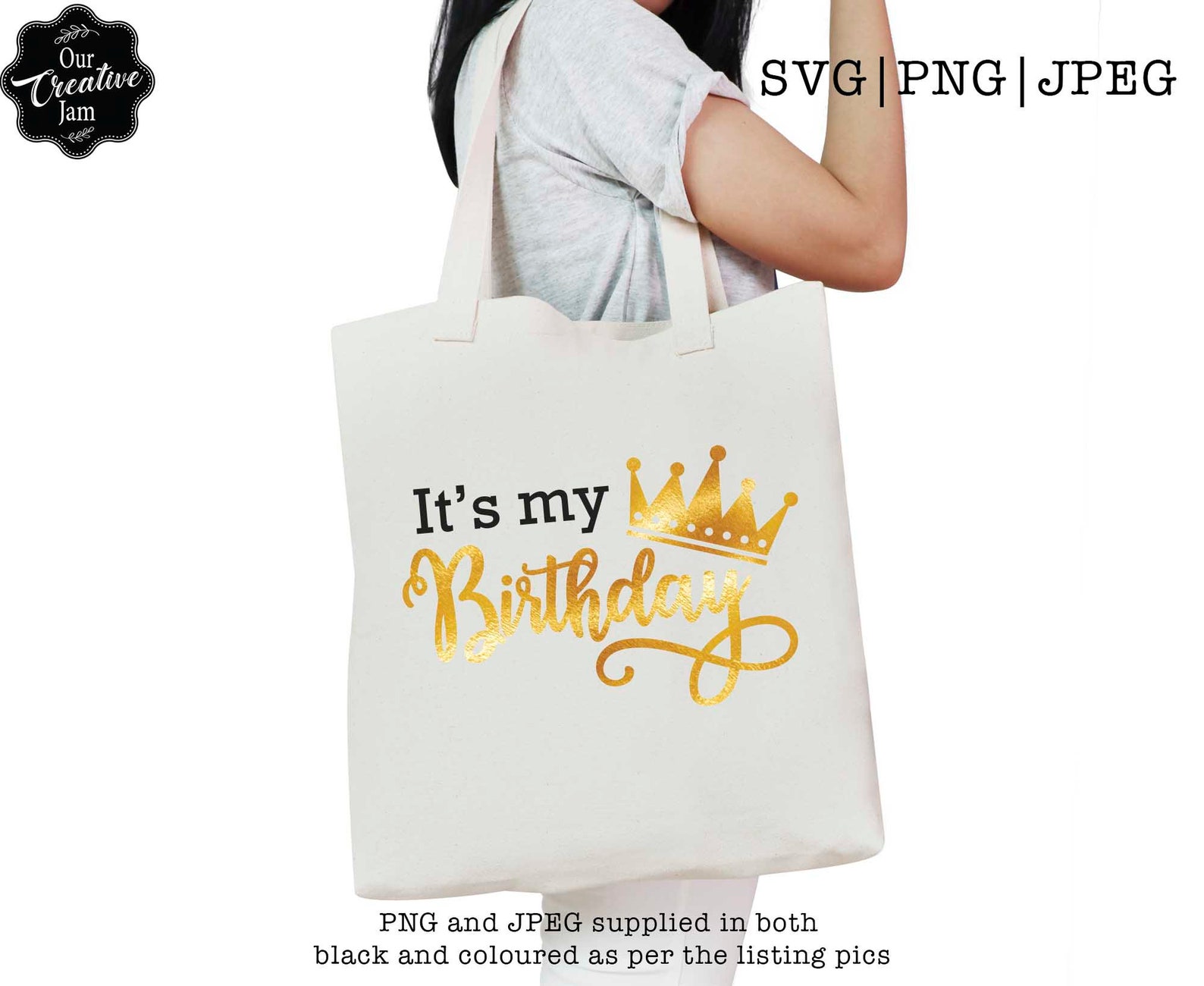 It's My Birthday Svg, Its My Birthday Crown Svg, Its My Birthday Girl ...