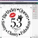 53 and Fabulous Svg 53 and Fab Svg 53th Birthday (Instant Download) - Etsy