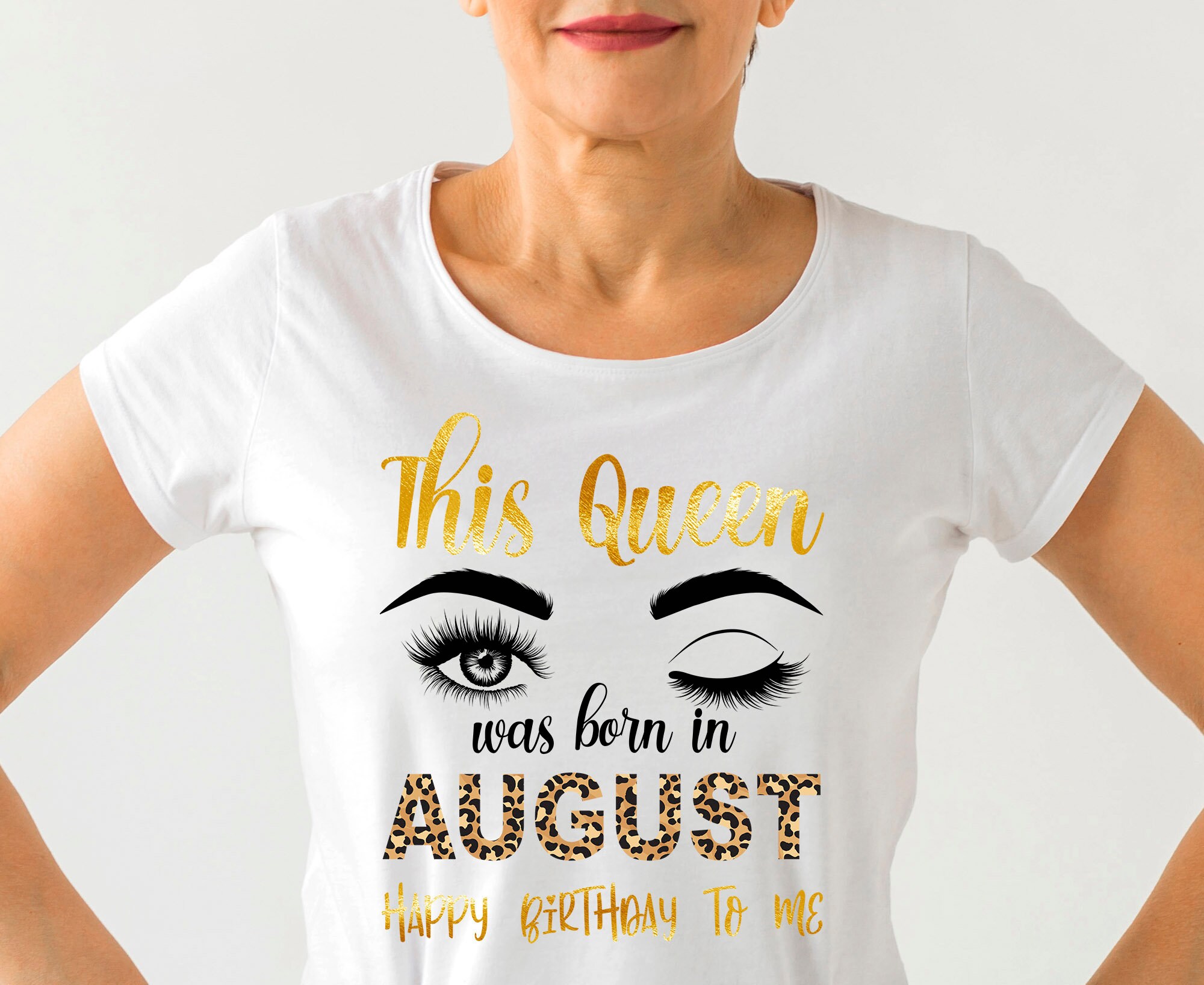 This Queen Was Born in August SVG August Queen Birthday Svg - Etsy ...