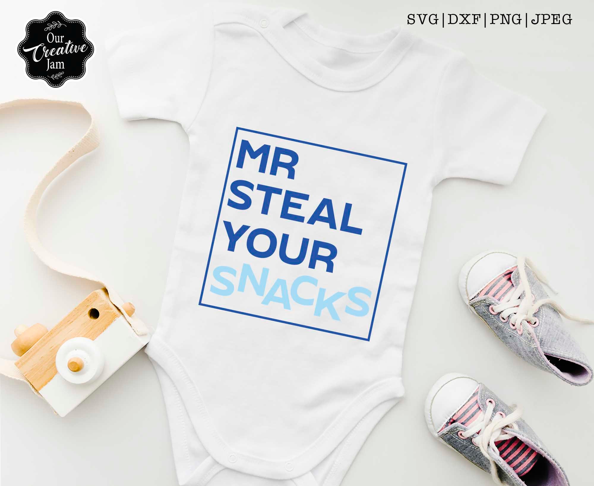 Mr Steal Your Snack Svg, Miss Steal Your Snacks Svg,funny Toddler Svg ...