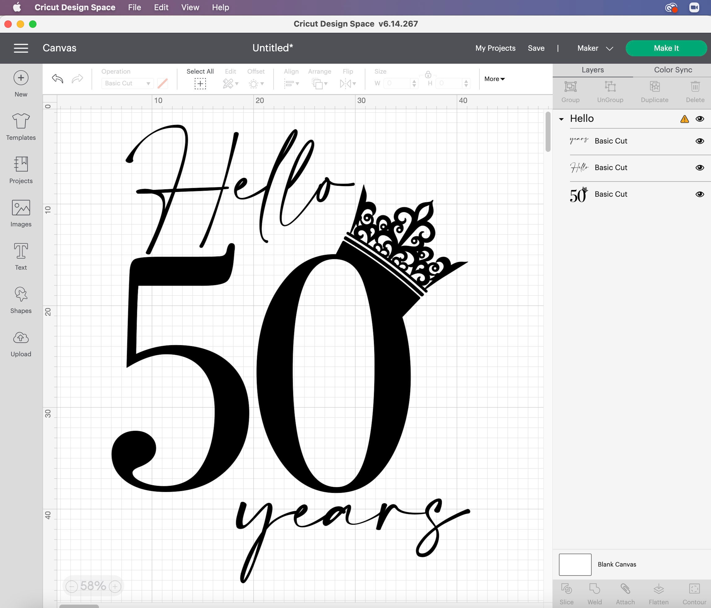 Hello 50 Svg, Fifty Svg, 50th Birthday Svg for Women, 50th Birthday Svg ...