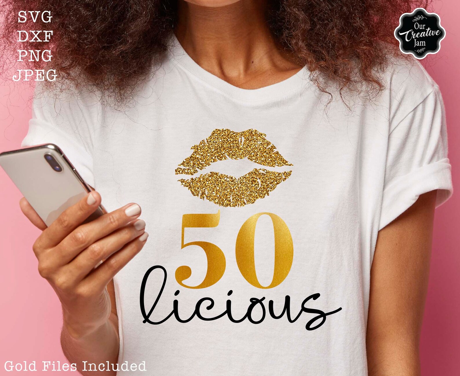 Fiftlylicious Svg, Fifty Licious Png, 50 and Fabulous Svg, 50 and Fab ...
