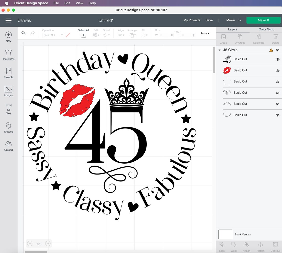 45th Birthday Svg 45 and Fabulous Svg Forty Five and - Etsy