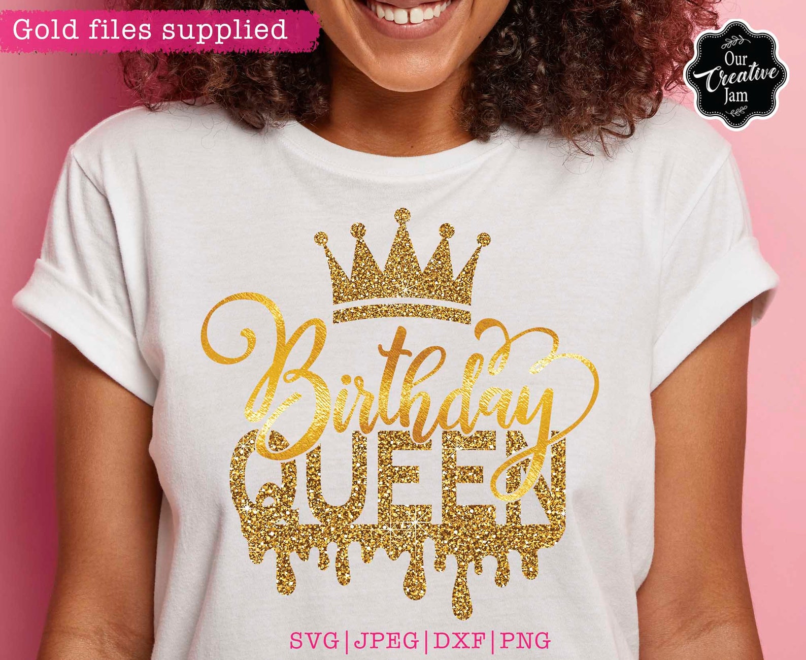 Birthday Queen Drip Svg Birthday Drip Svg Melanin Drip Svg | Etsy