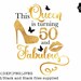 This Queen is Turning 50 and Fabulous Svg50 and Fabulous | Etsy