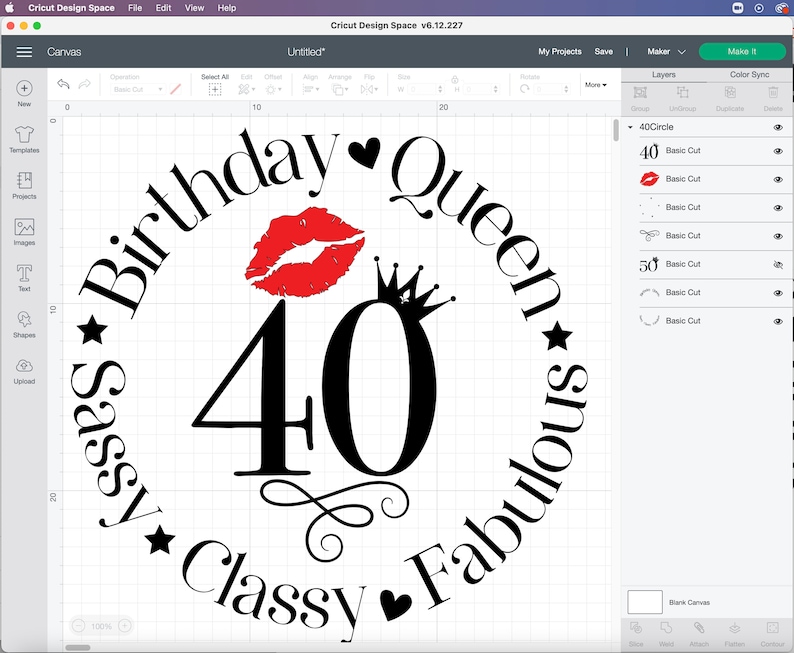 40 and Fabulous Svg, Fabulous at 40 Svg, 40 and Fab Svg, 40th Birthday ...