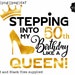 Stepping Into My 50th Like a Queen SVG,50 and Fabulous Svg,50th ...