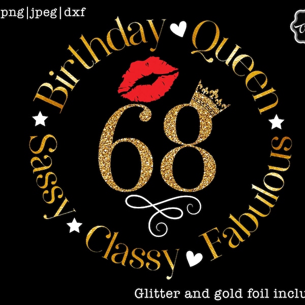 68th Birthday - Etsy