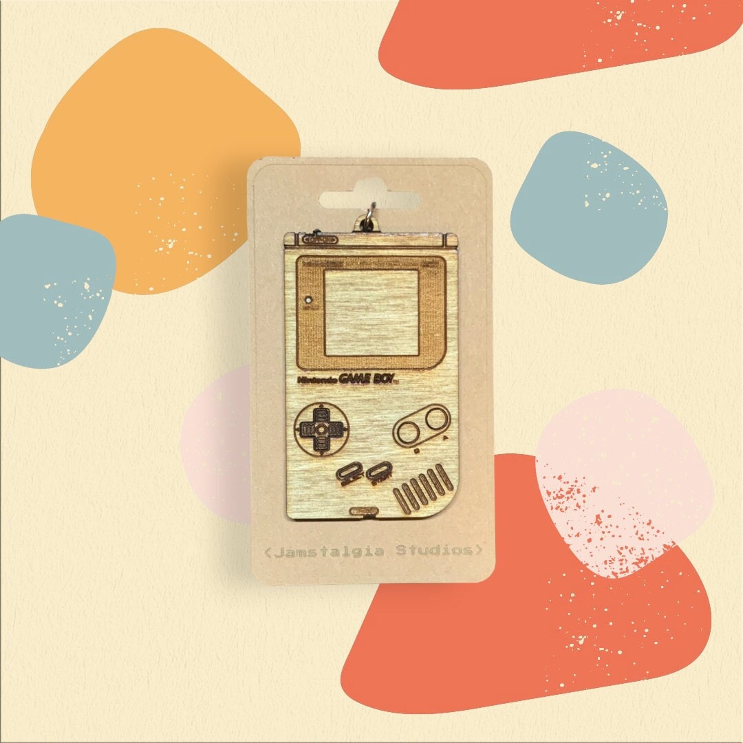 Nintendo Keychain | Game Boy Classic | Gamer Gift | Stocking Stuffer - Etsy