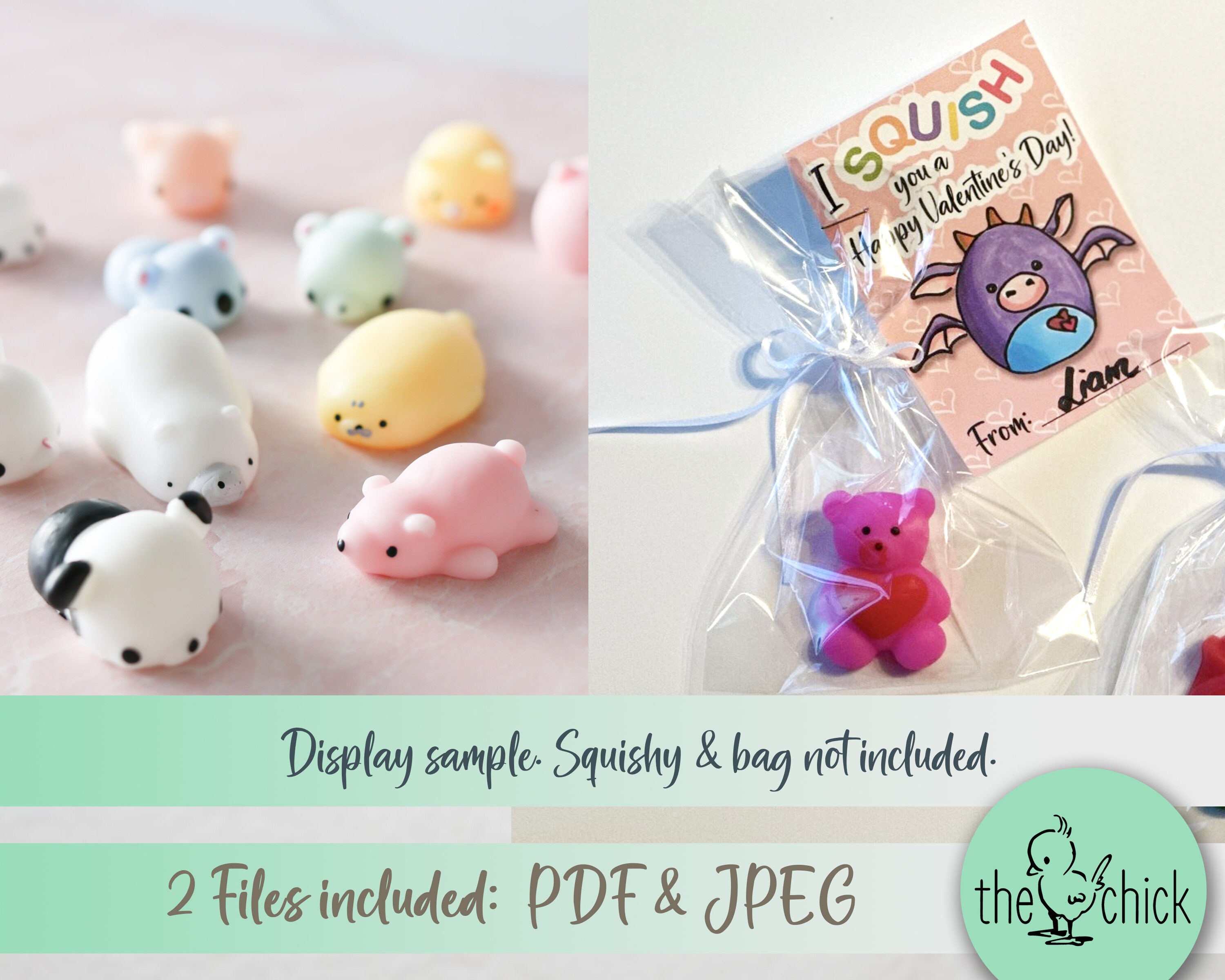 Printable Squishmallow Valentine Cards - Download Now! - Etsy