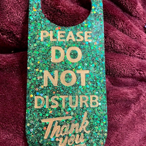 Do Not Disturb Door Sign Farmhouse Sign for Bathroom or Guest - Etsy