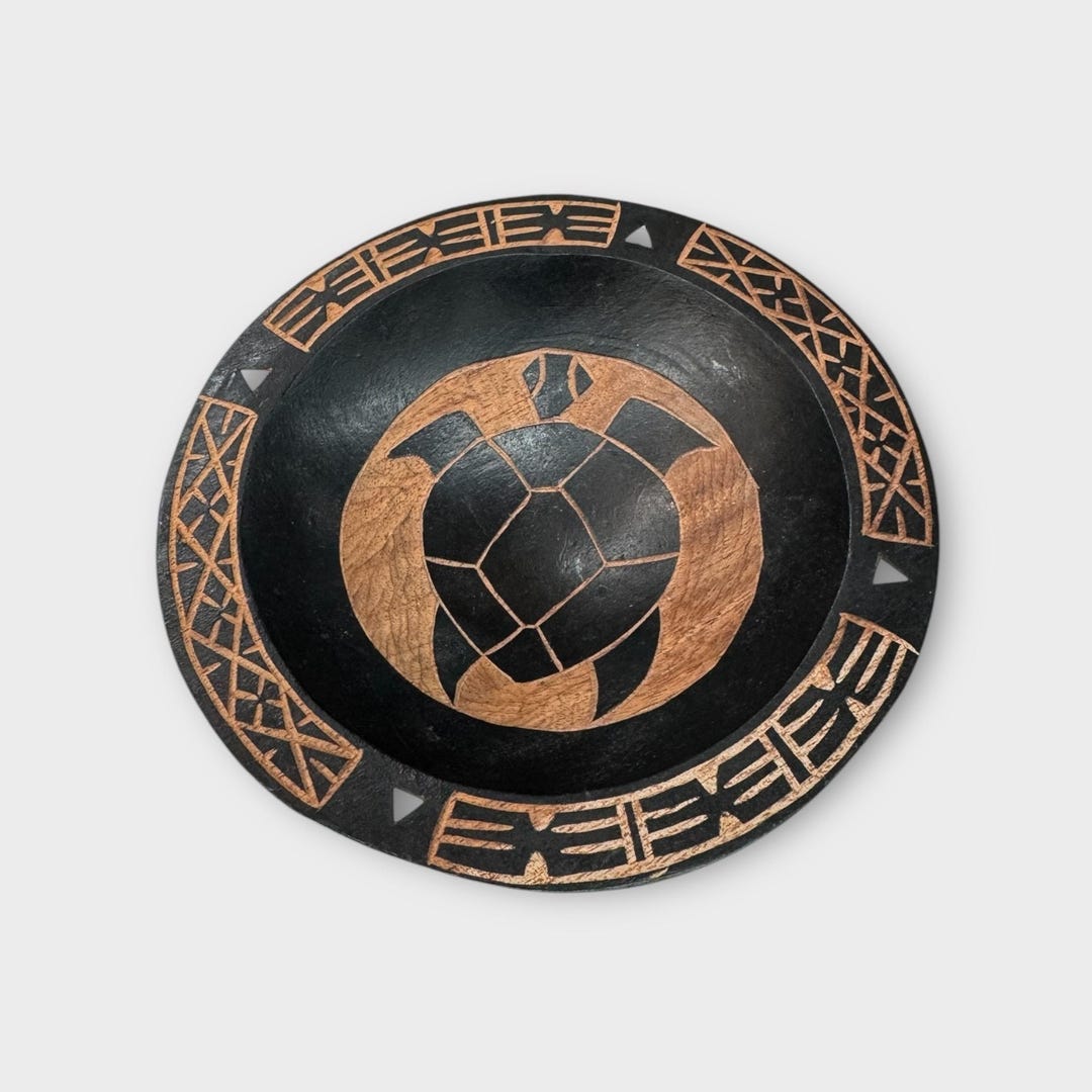 Wooden Kava Bowl From Fiji Island - Etsy