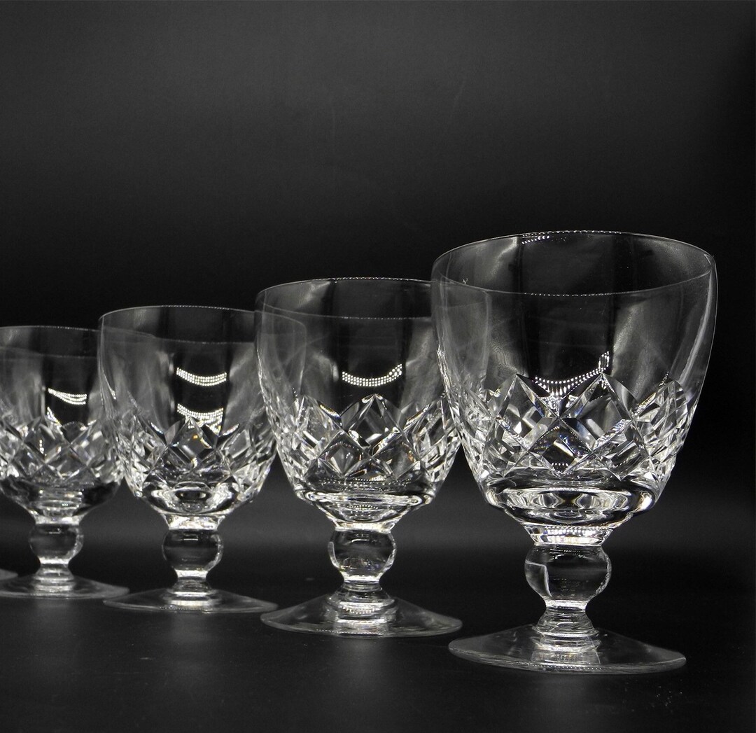 4x320ml Stuart England Crystal Glass, Home Bar - Etsy Australia
