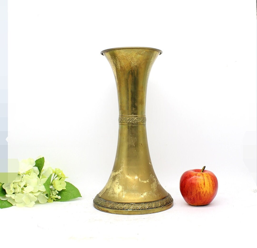 32cmh Beldray England Brass Vase, Collectible - Etsy