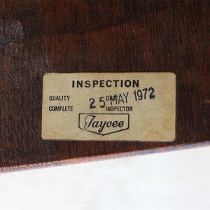 1972 JAYCEE Big Oak Drop Leaf Dining Table Pick up 3134 - Etsy