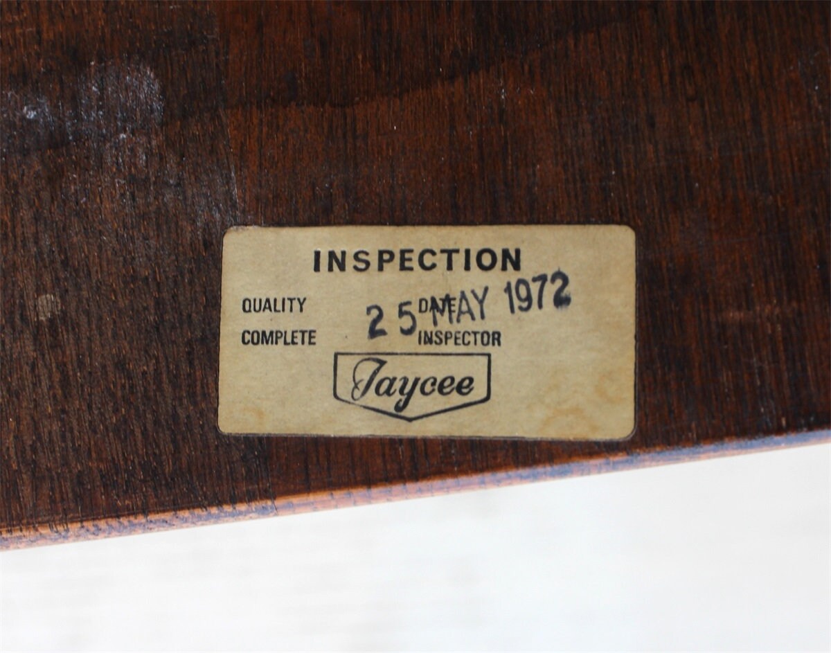 1972 JAYCEE Big Oak Drop Leaf Dining Table Pick up 3134 - Etsy