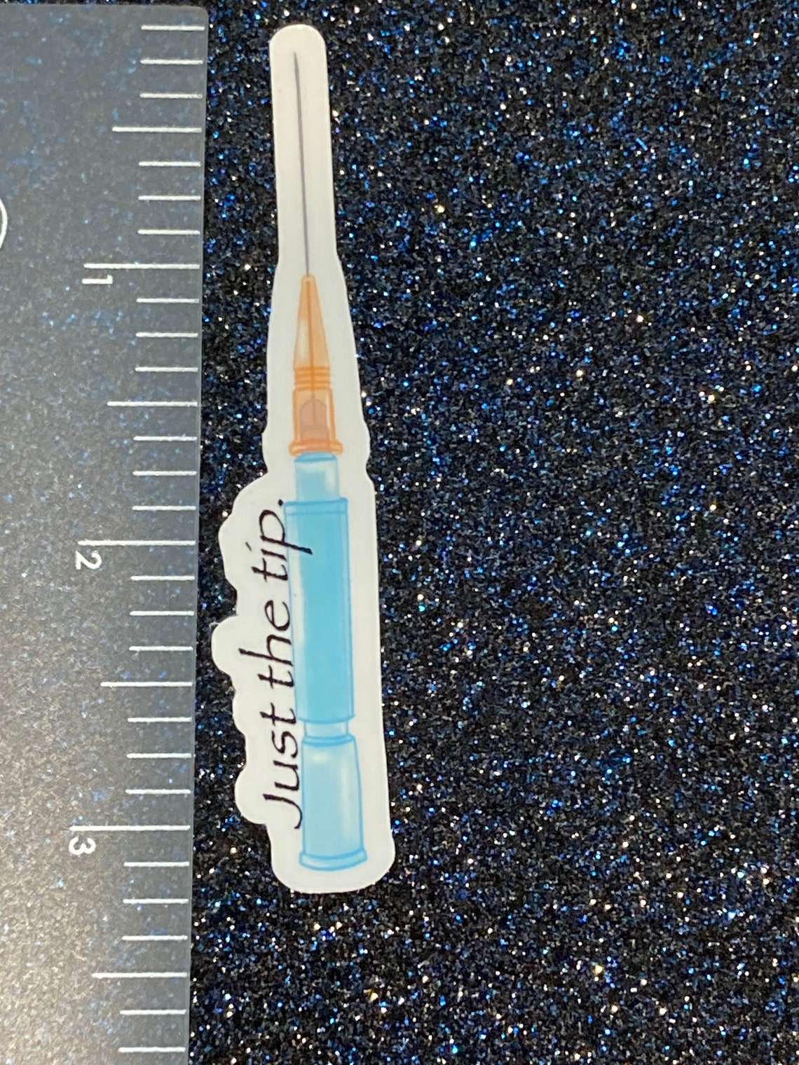 Just the tip vinyl sticker | Etsy