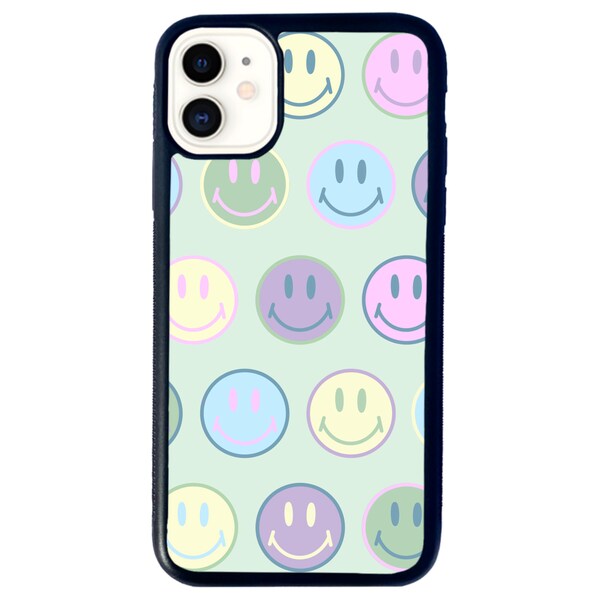 Rainbow Smiley Face Pattern - Etsy